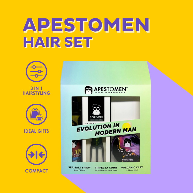 Apestomen Hair Set Bundle Collection – APESTOMEN™ Men's Grooming
